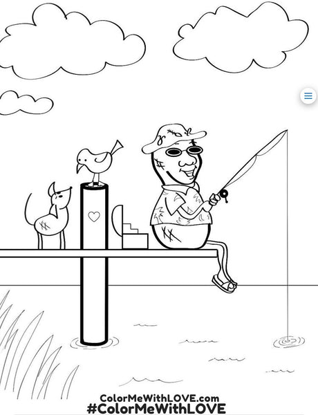 chick fil a coloring pages